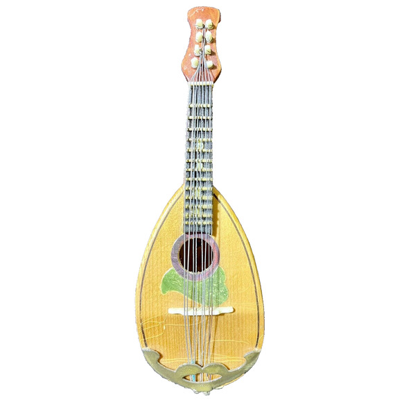unknown | Art | Miniature Mandolin Figurine Antique | Poshmark